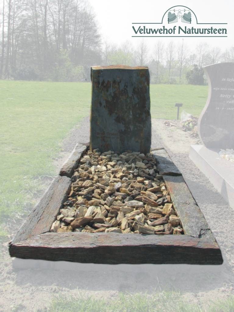 Ruwe grafstenen? Elke ruwe steen een uniek grafmonument, ontworpen door ...